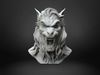 Wolfman Bust 3D model 3D printable | CGTrader