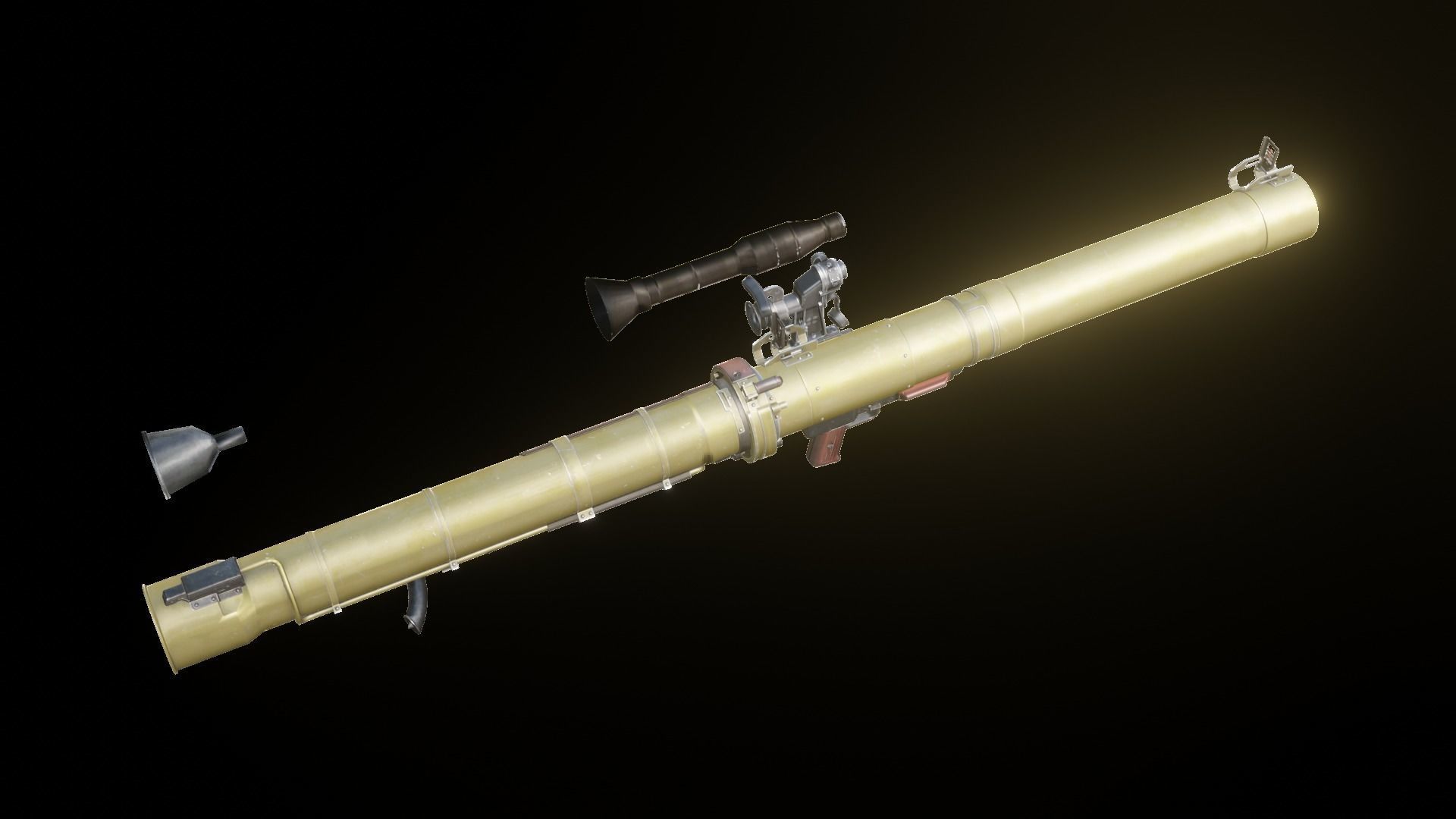 3D model RPG 29 Rocket Launcher 3d model VR / AR / low-poly | CGTrader