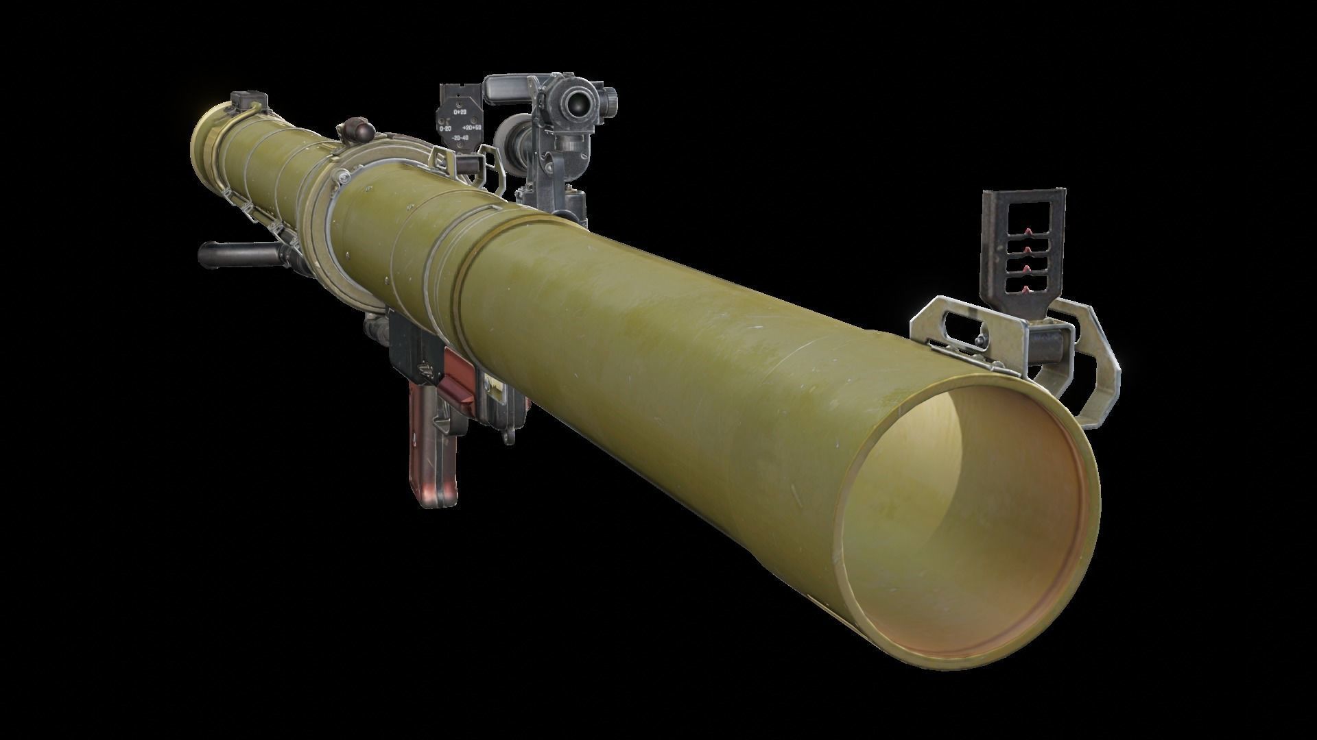 3D model RPG 29 Rocket Launcher 3d model VR / AR / low-poly | CGTrader