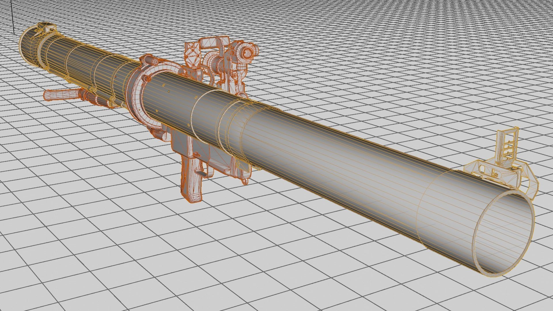 3D model RPG 29 Rocket Launcher 3d model VR / AR / low-poly | CGTrader