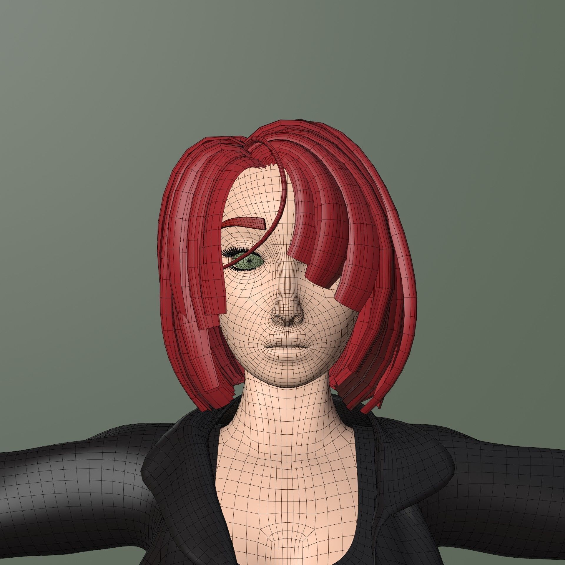 Female 3D Character Full Body free VR / AR / low-poly 3D model | CGTrader