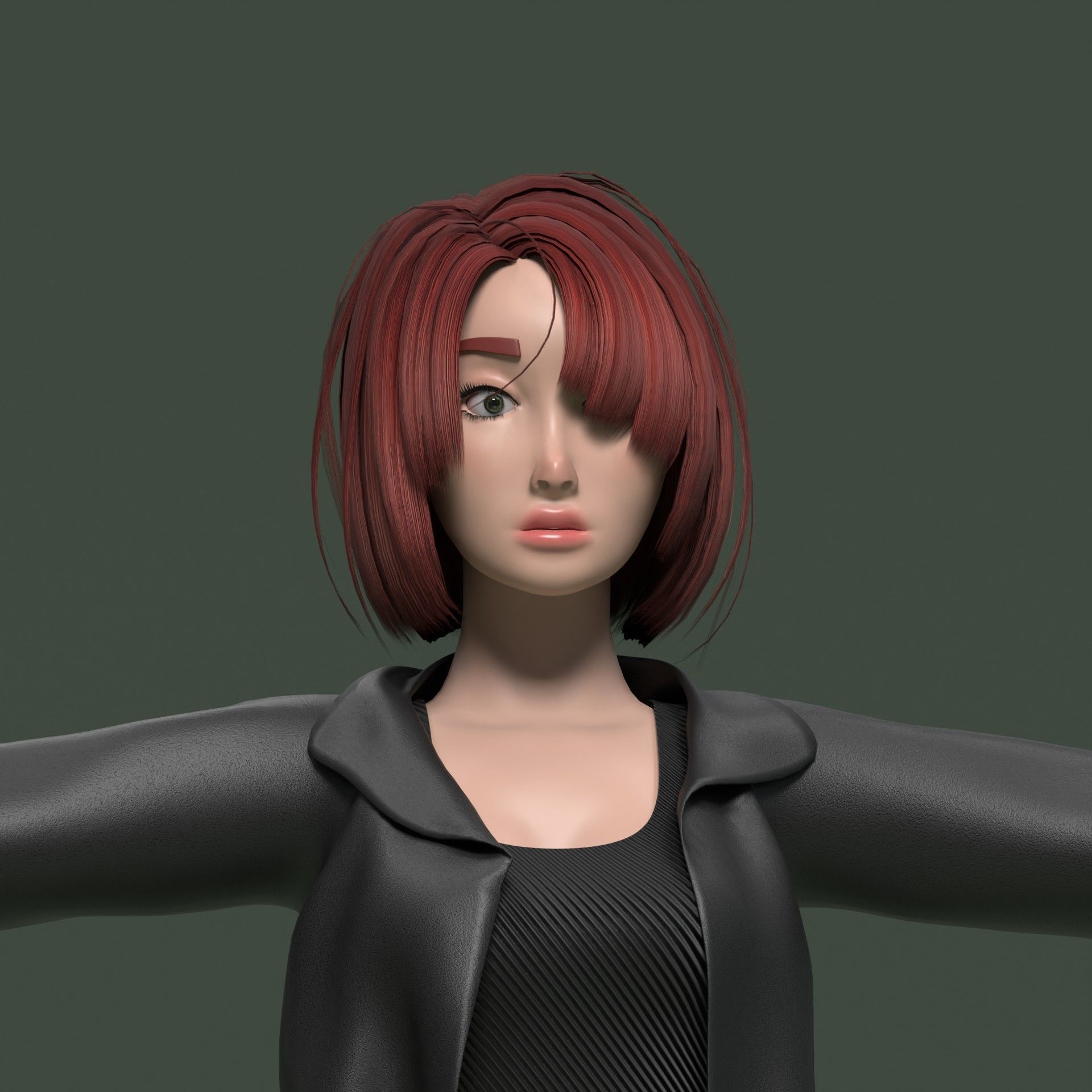 Female 3D Character Full Body free VR / AR / low-poly 3D model | CGTrader