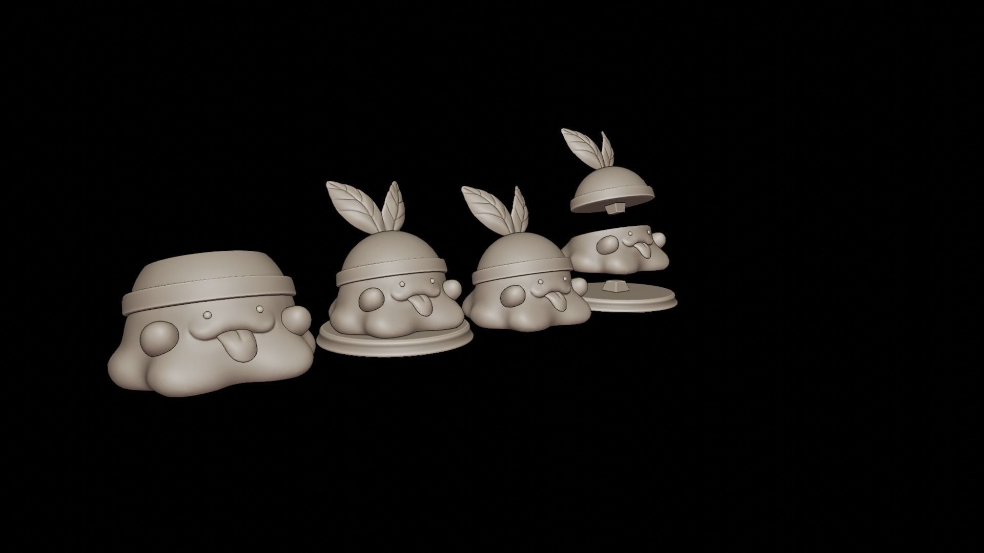 Gumoss Palworld 3D model 3D printable | CGTrader
