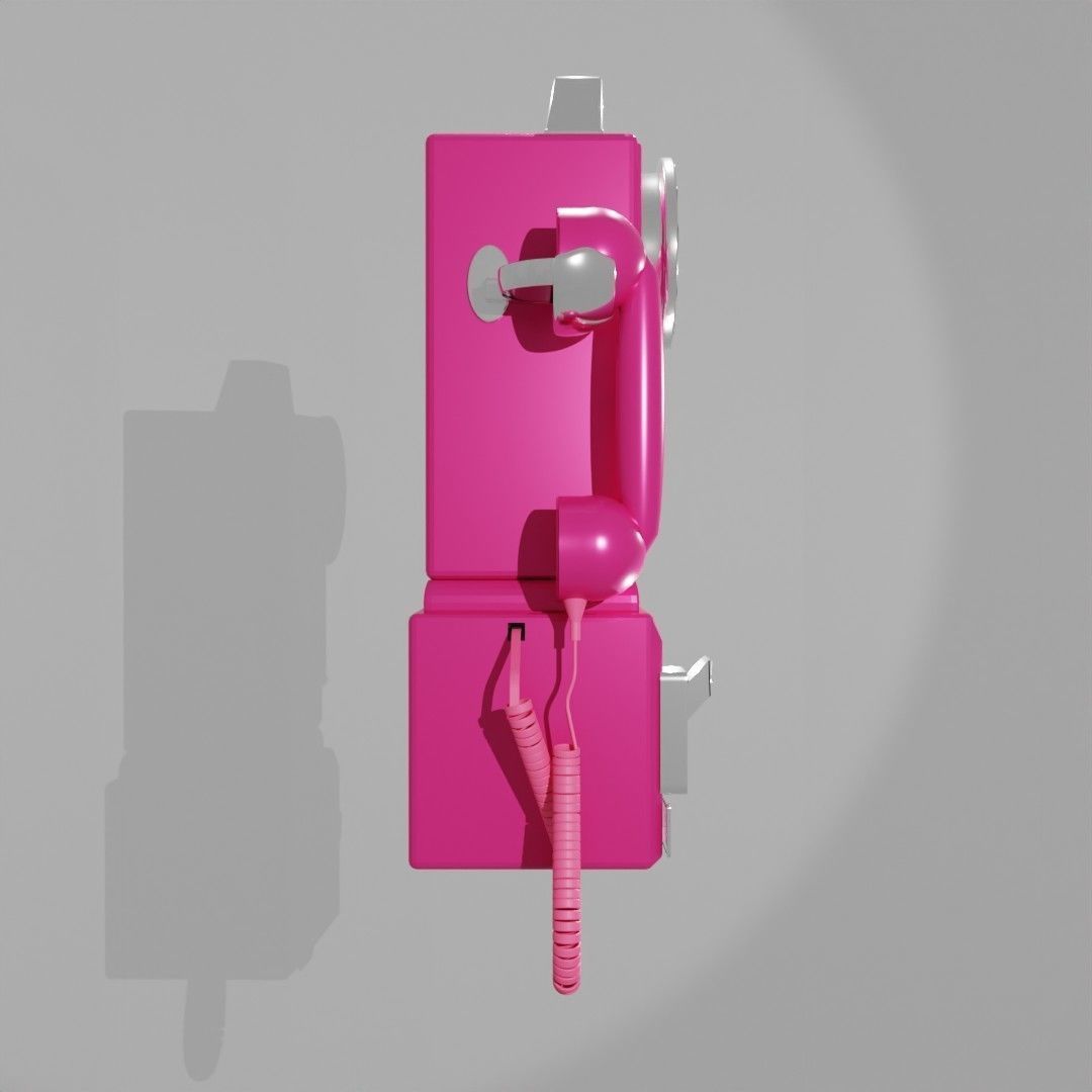 telephone 3D model | CGTrader