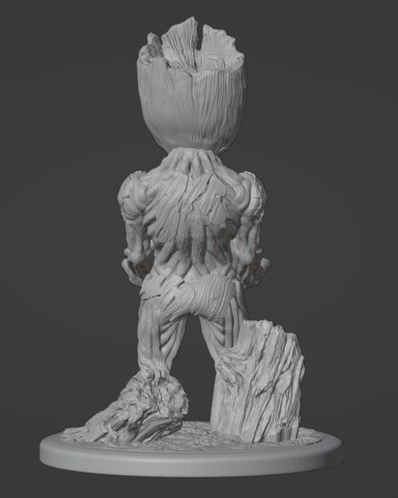 ANGRY GROOT CONTROLLER STAND 3D model 3D printable | CGTrader
