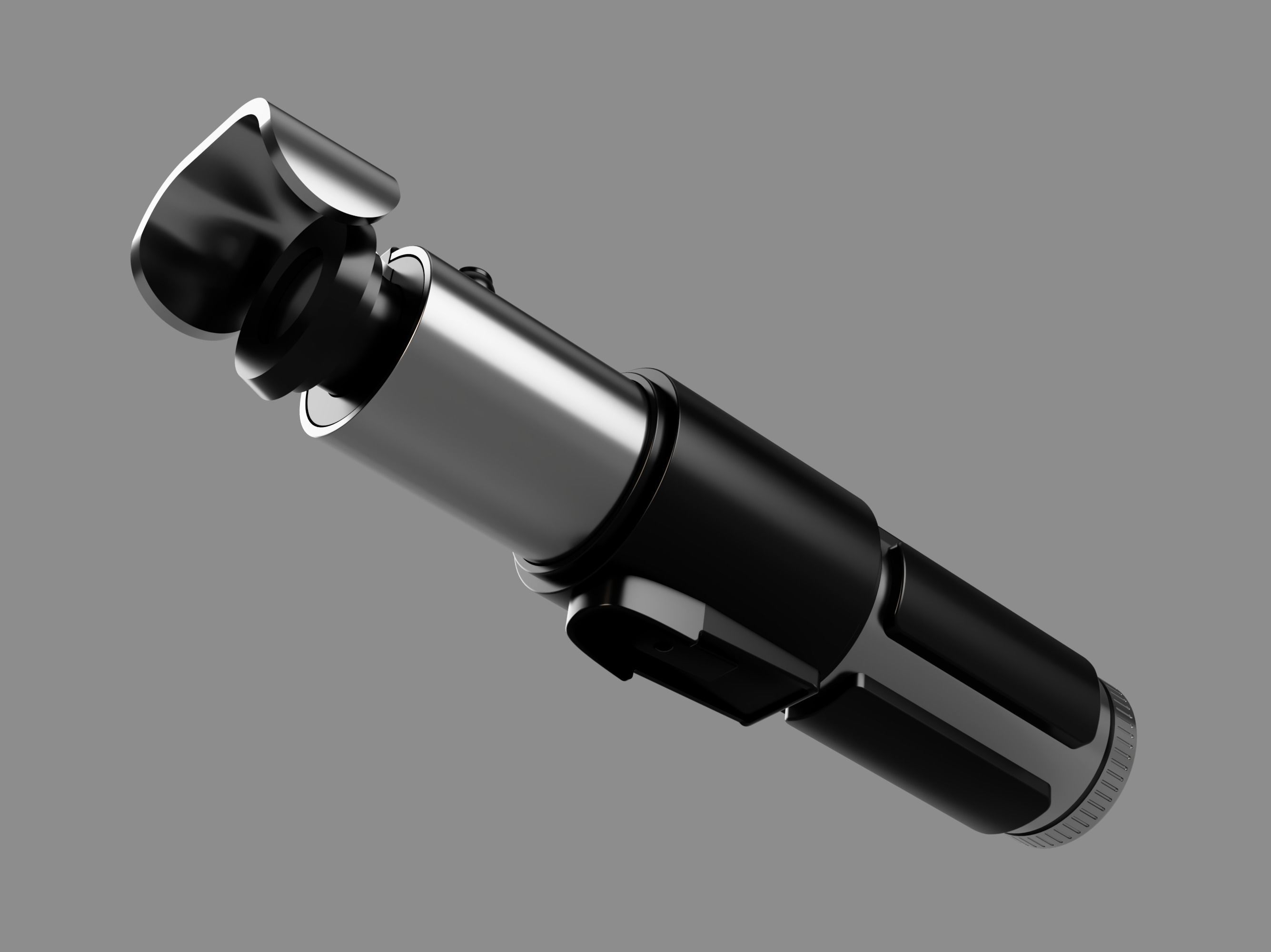 Yoda Lightsaber - 3D Print STL File 3D model 3D printable | CGTrader