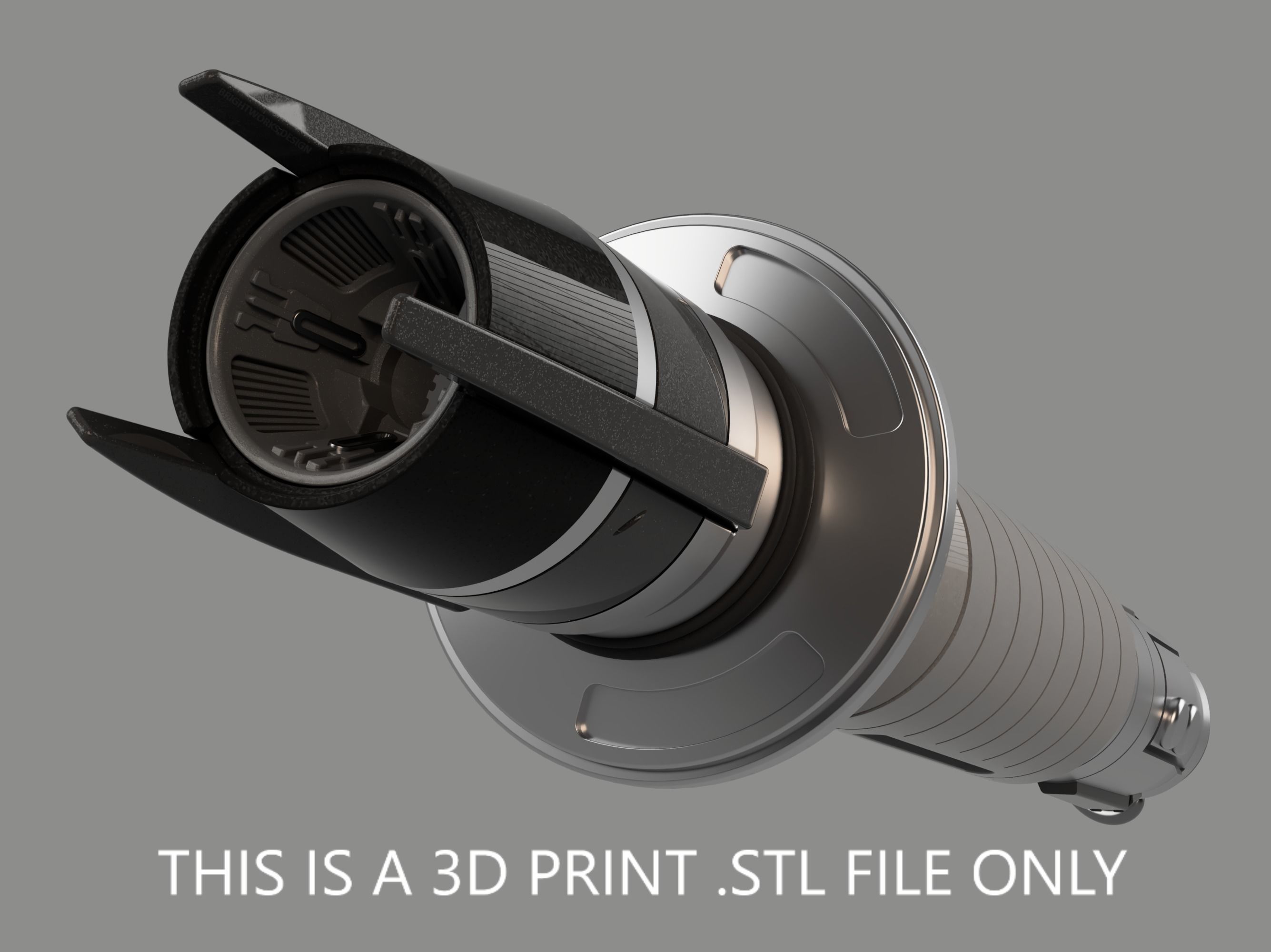 Shin Hati Lightsaber - 3D Print STL File 3D model 3D printable | CGTrader