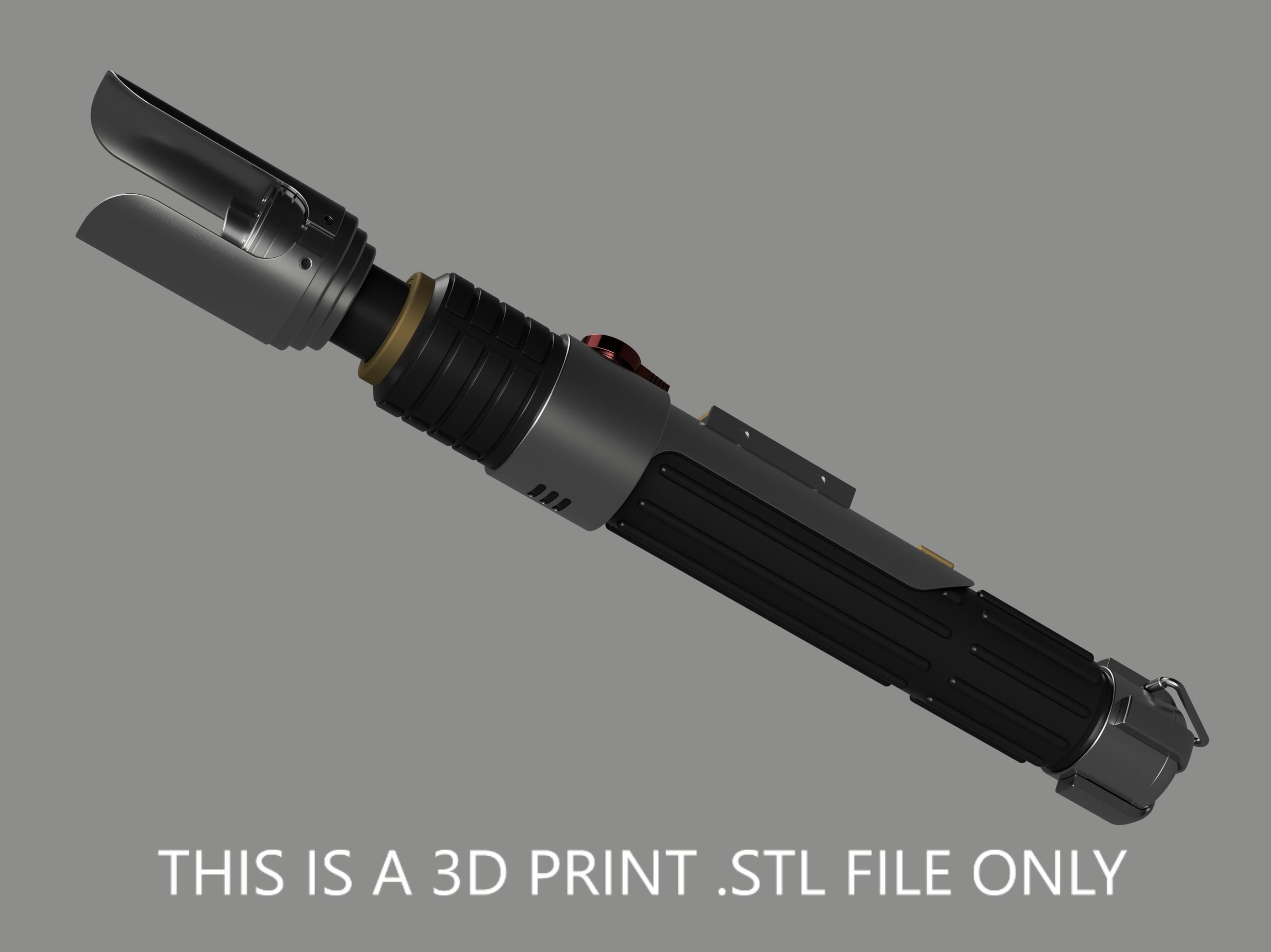 Sabine Wren Lightsaber - 3D Print STL File 3D model 3D printable | CGTrader