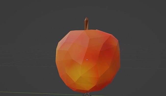 Low Polly Apple free VR / AR / low-poly 3D model | CGTrader
