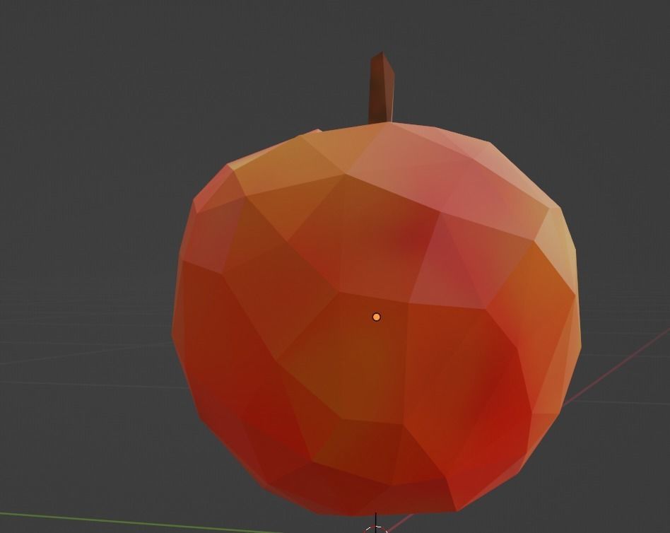 Low Polly Apple free VR / AR / low-poly 3D model | CGTrader