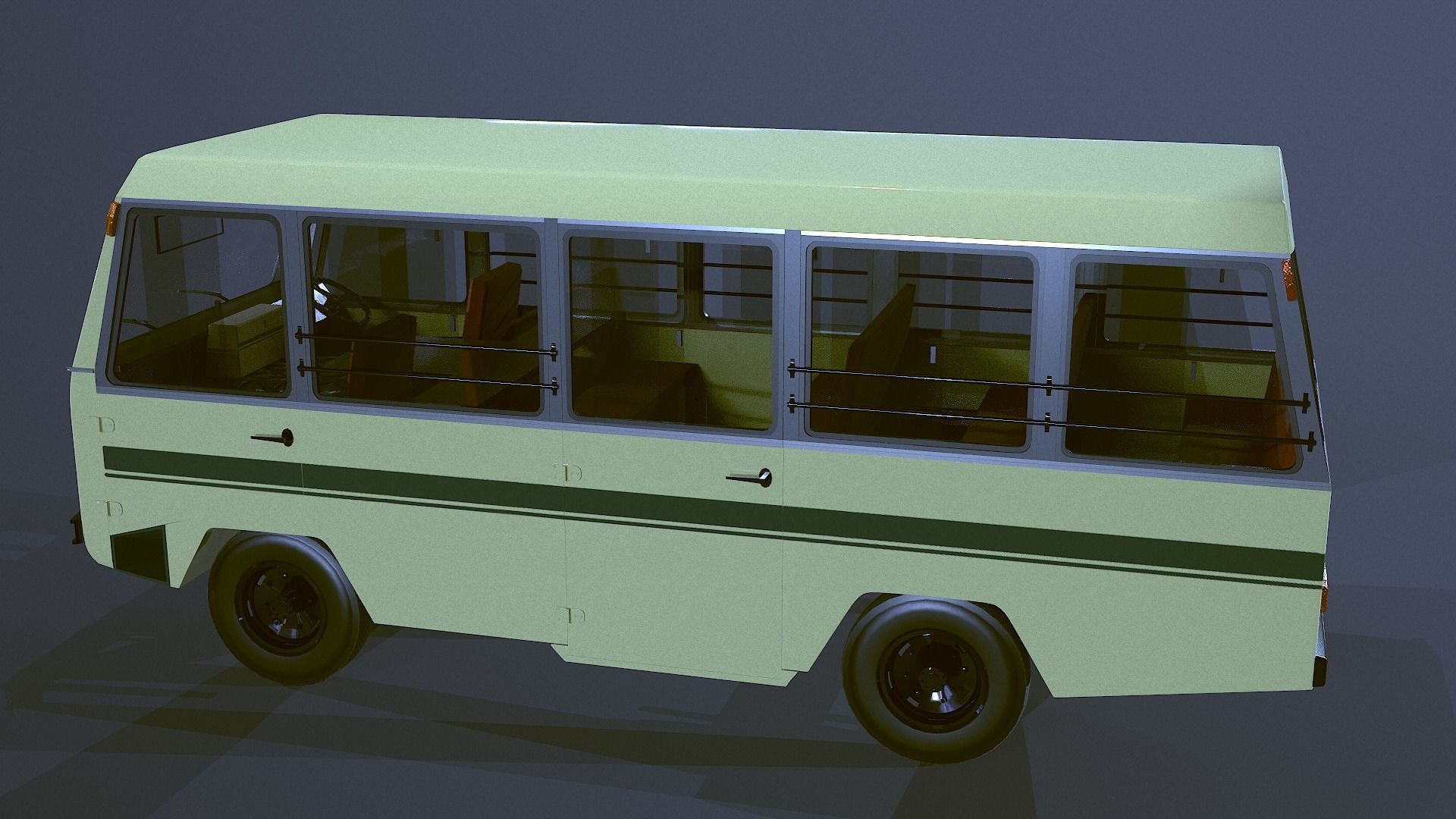 Mahindra Van 3D model | CGTrader