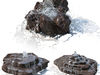 3 Rock fountain 3D model | CGTrader