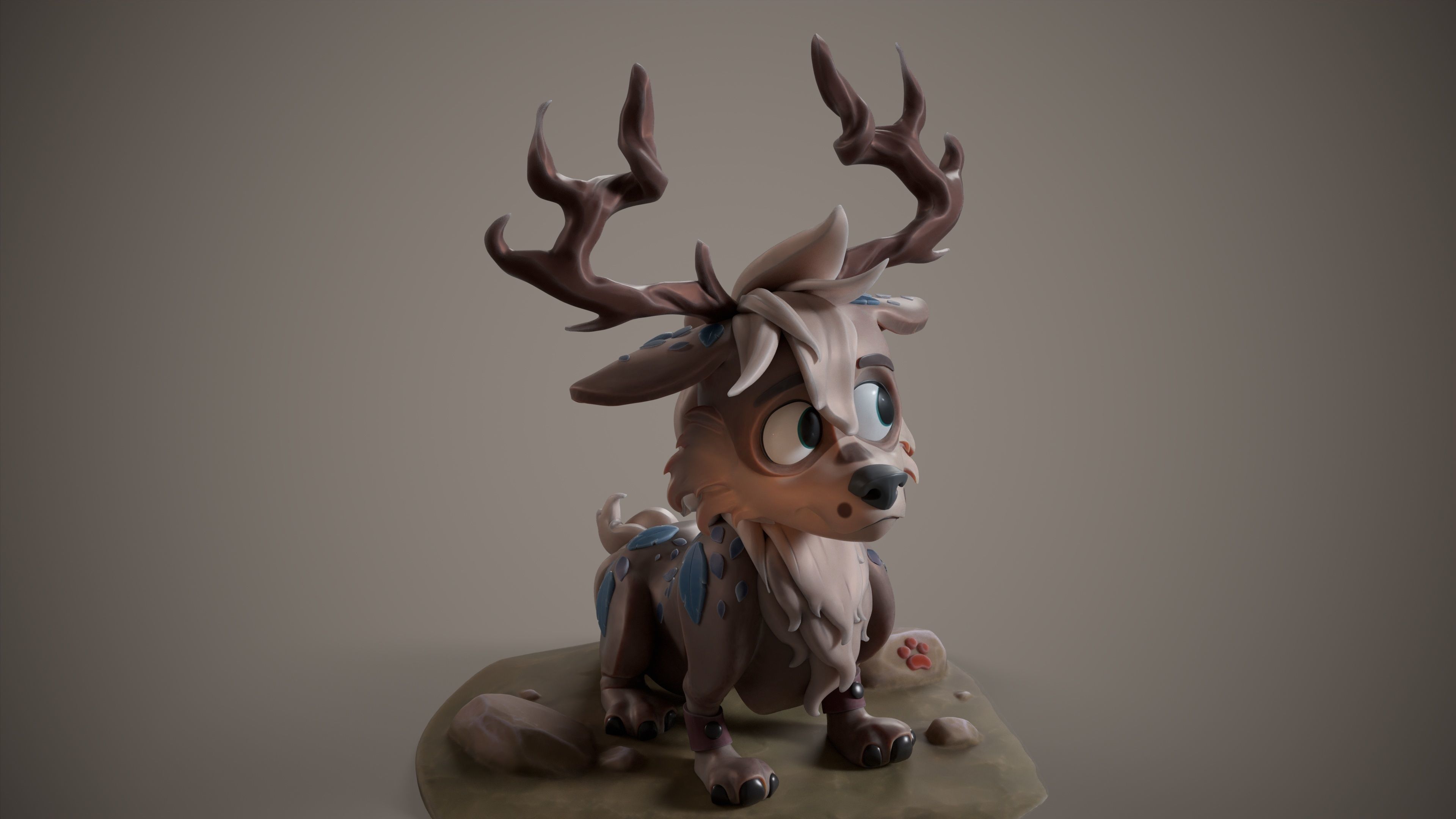 Choco-dog for 3D print 3D model 3D printable | CGTrader