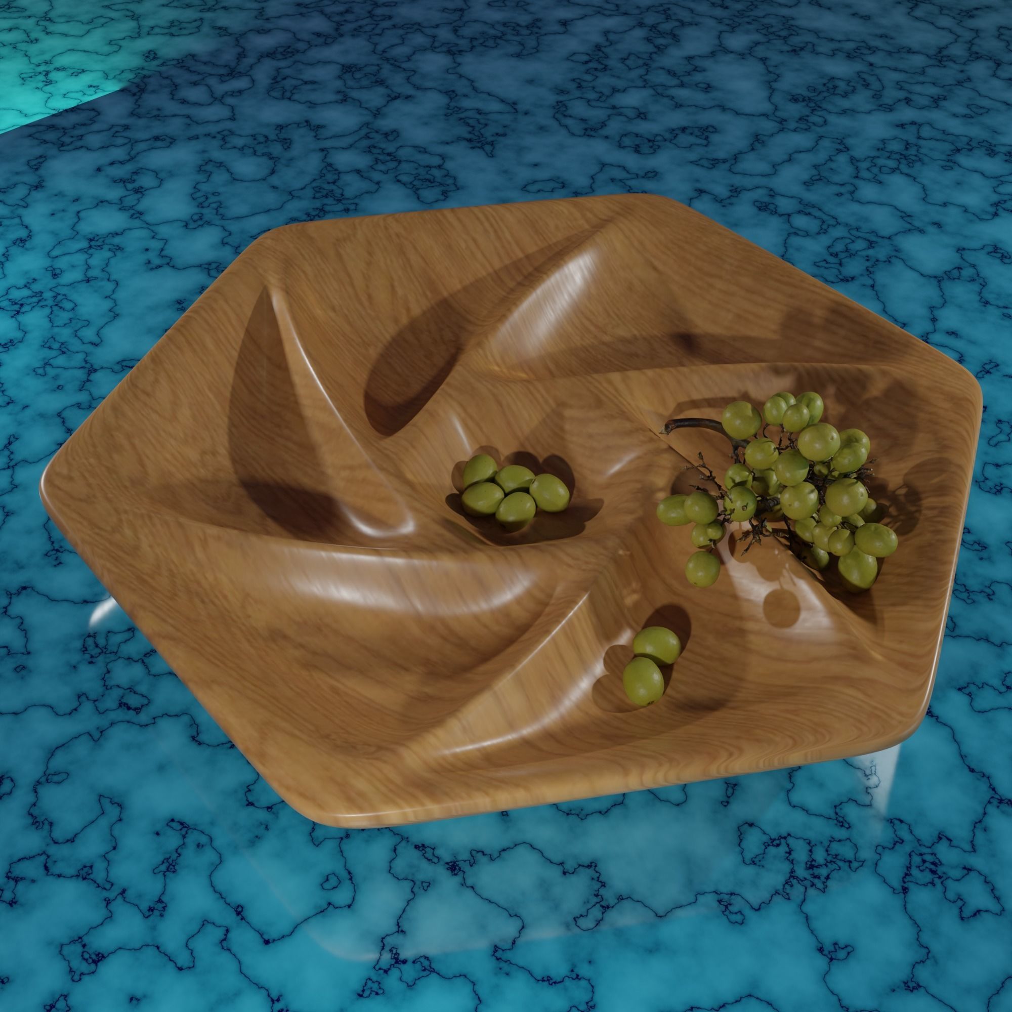 3D MODELS STL FILE SERVING PLATE4 FOR CNC ROUTER ENGRAVER free 3D model ...