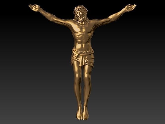 jesus 3D model 3D printable | CGTrader