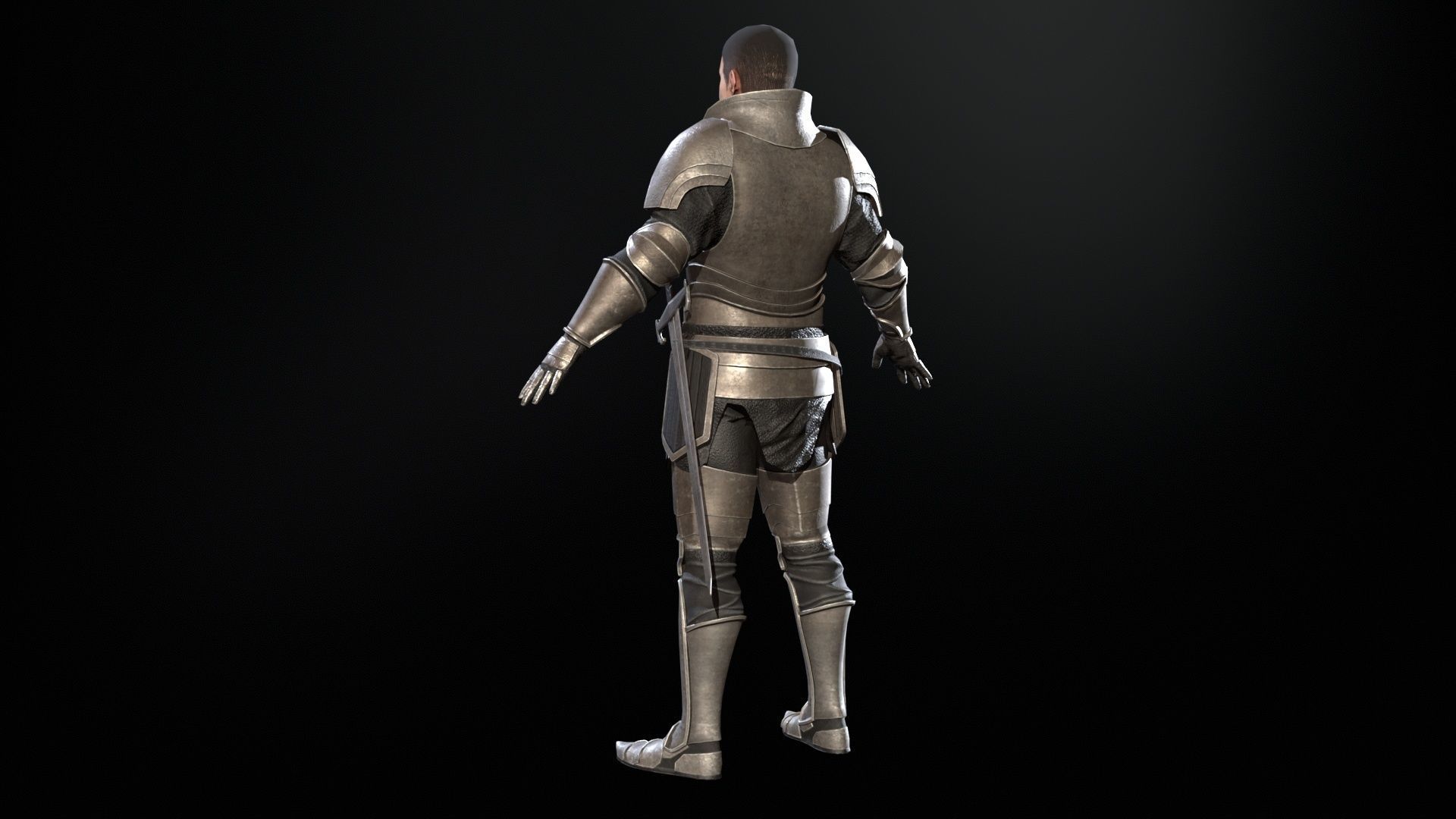 3D model NPC Knight 3 VR / AR / low-poly | CGTrader