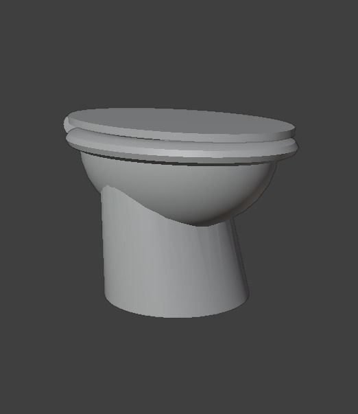 3D model Modern and Stylish 3D Toilet Model VR / AR / low-poly | CGTrader