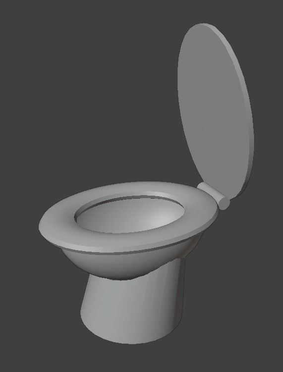 3D model Modern and Stylish 3D Toilet Model VR / AR / low-poly | CGTrader