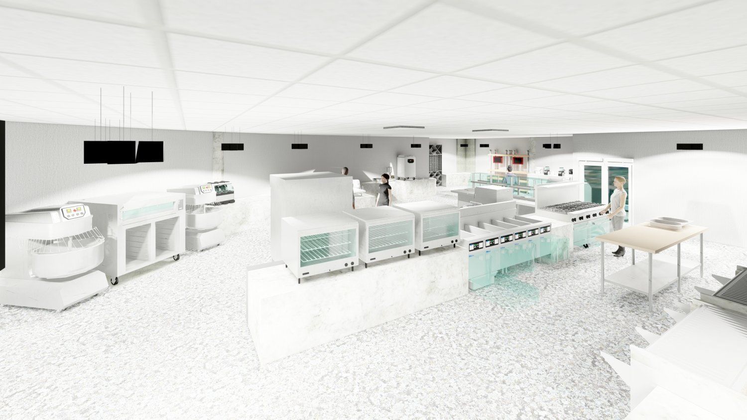 Restourant cafe revit project 3D model | CGTrader