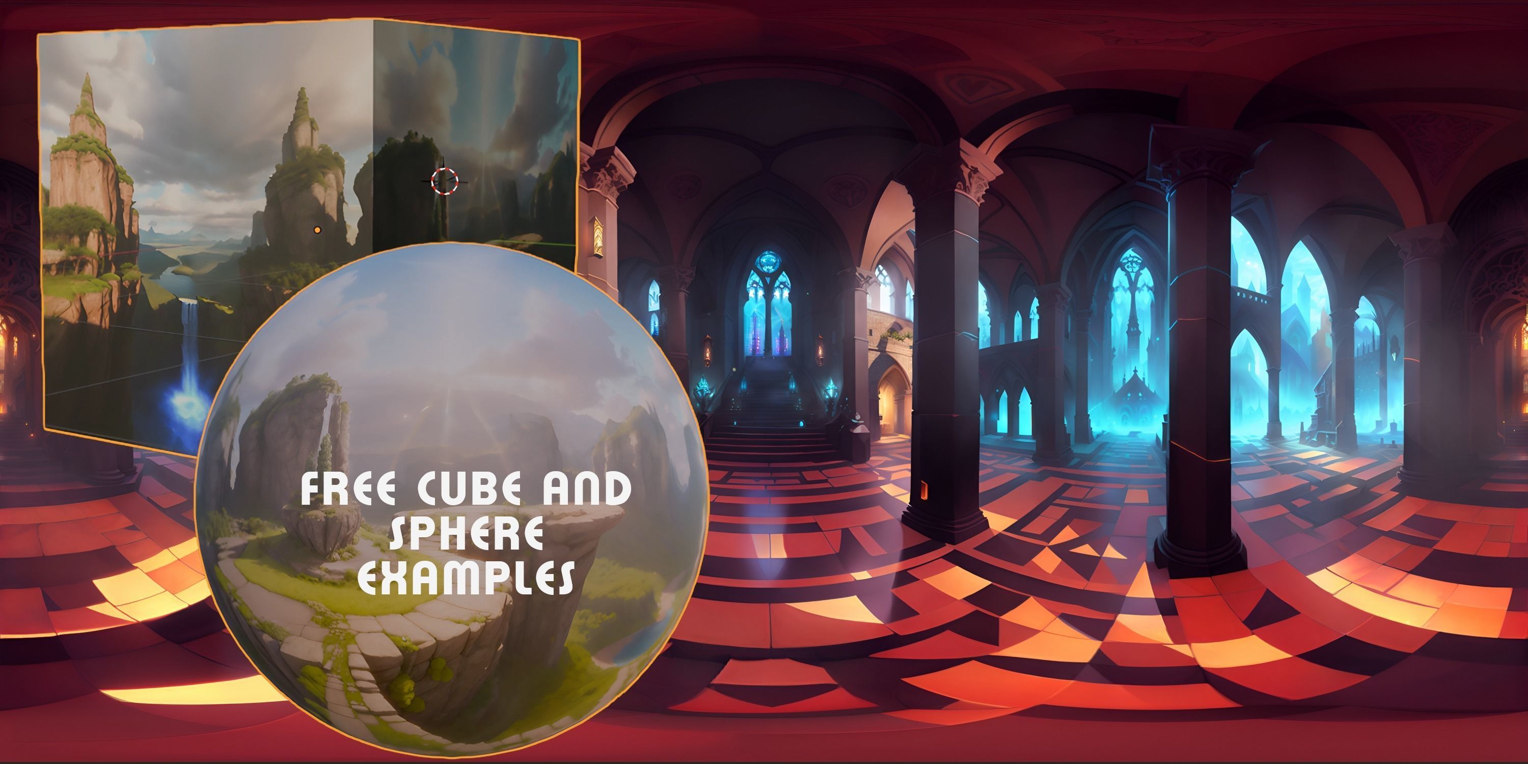 3D model HDRI Skybox Inside Church VR / AR / low-poly | CGTrader