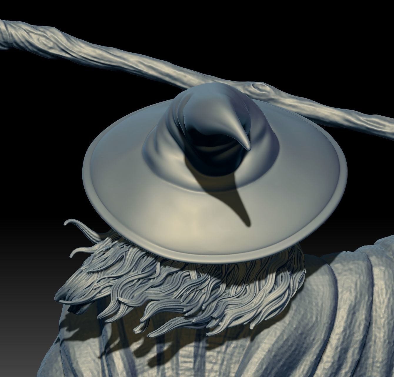 Gandalf - The Lord Of The Rings 3D print model-Ian McKellen 3D model 3D ...