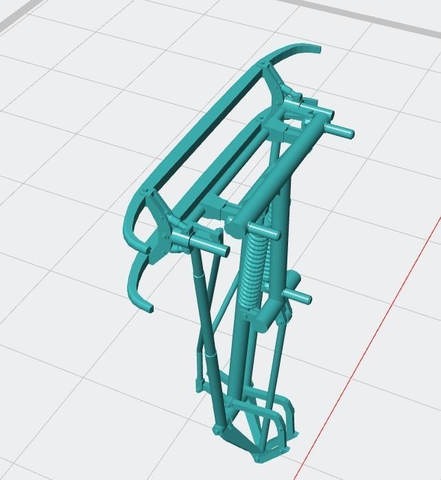 locomotive pantograph 3D model 3D printable | CGTrader