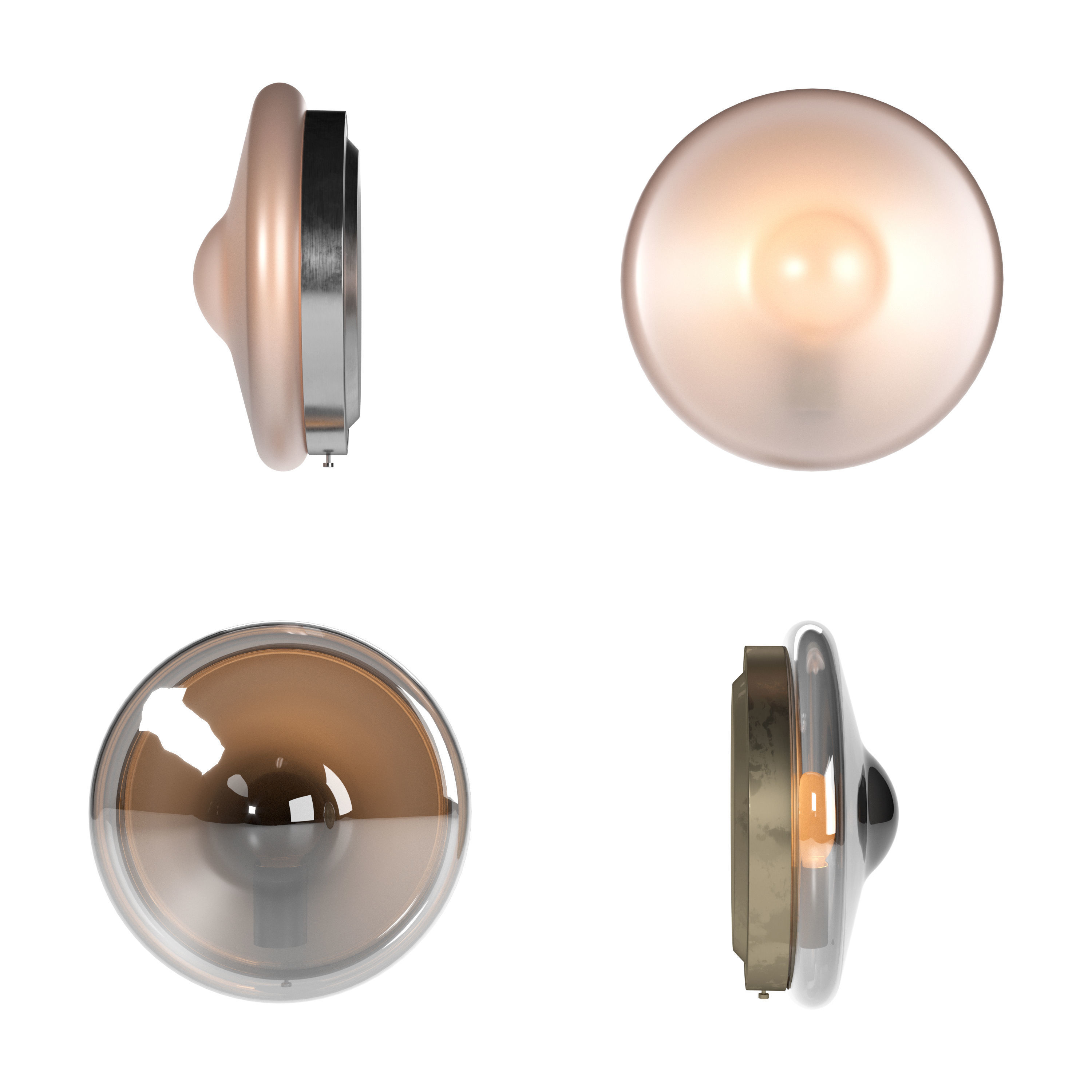 Bomma orbital wall and ceiling lighting 3D model | CGTrader