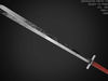 InuYasha Sesshomaru Tokijin Sword for Cosplay 3D model 3D printable ...