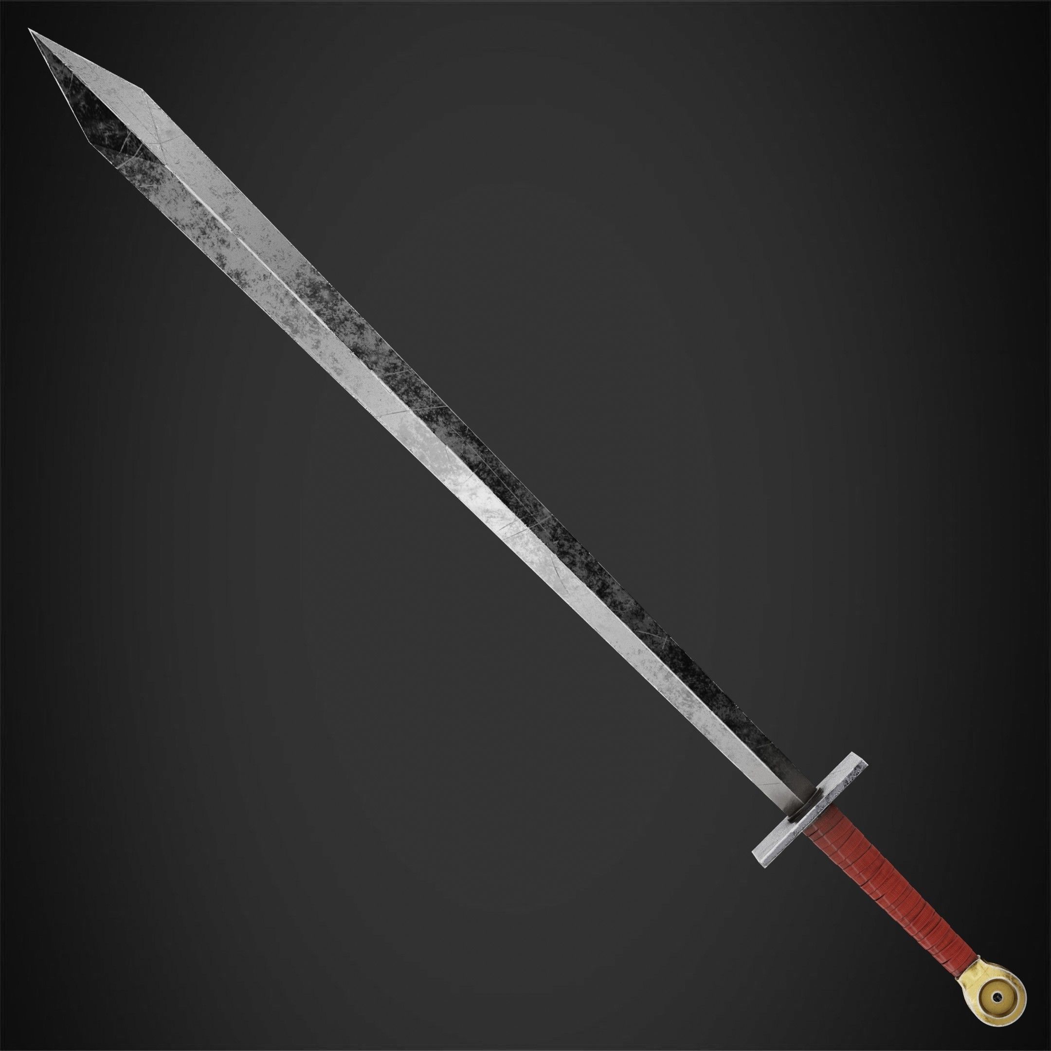 InuYasha Sesshomaru Tokijin Sword for Cosplay 3D model 3D printable ...