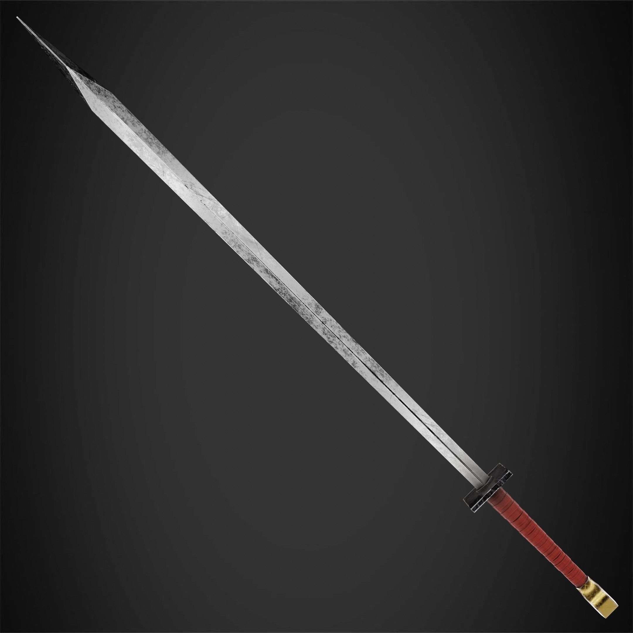 InuYasha Sesshomaru Tokijin Sword for Cosplay 3D model 3D printable ...