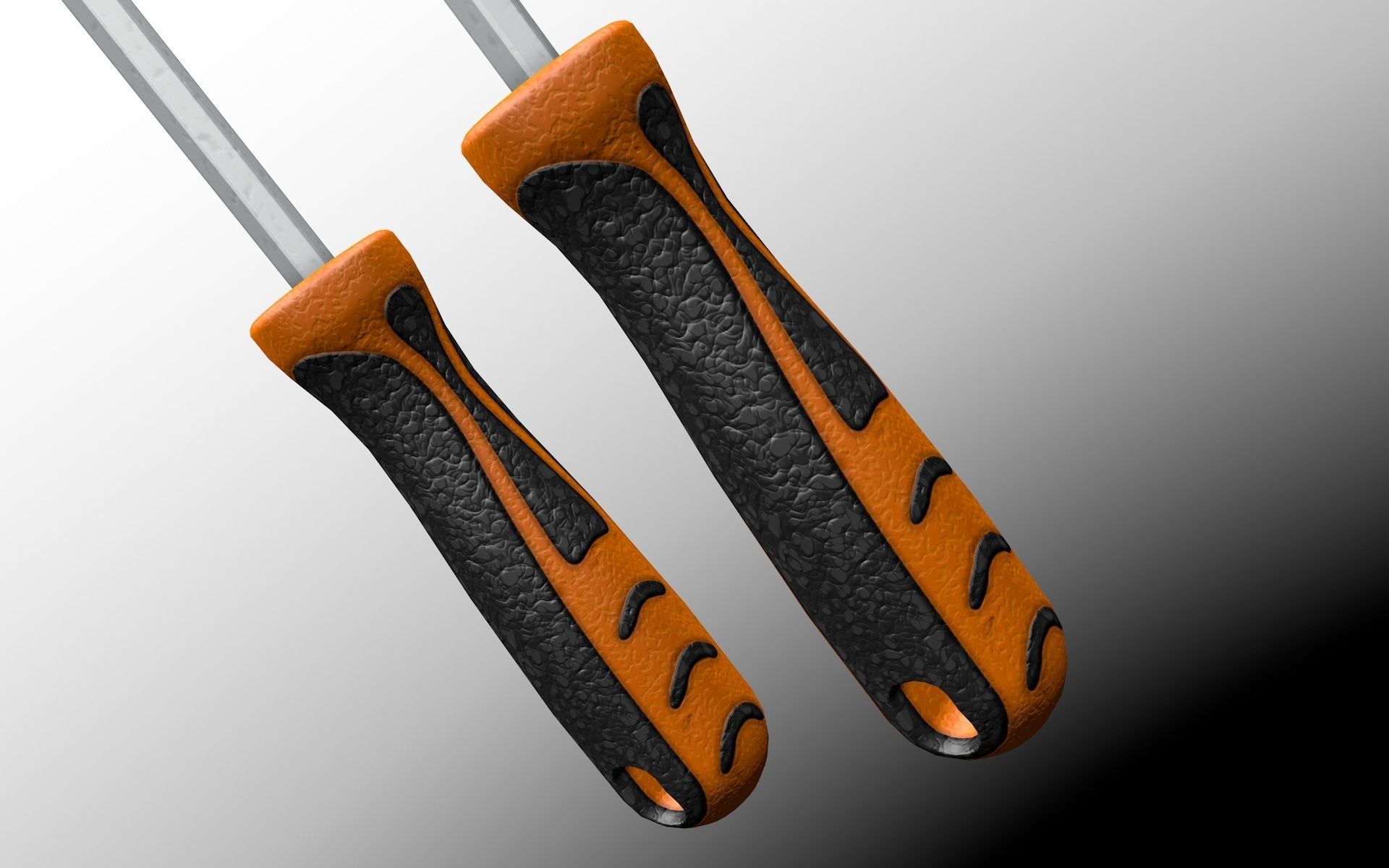 3D model Chaves de Fenda e Philips - Screwdriver VR / AR / low-poly ...