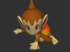 pokemon chimchar 3D model 3D printable | CGTrader