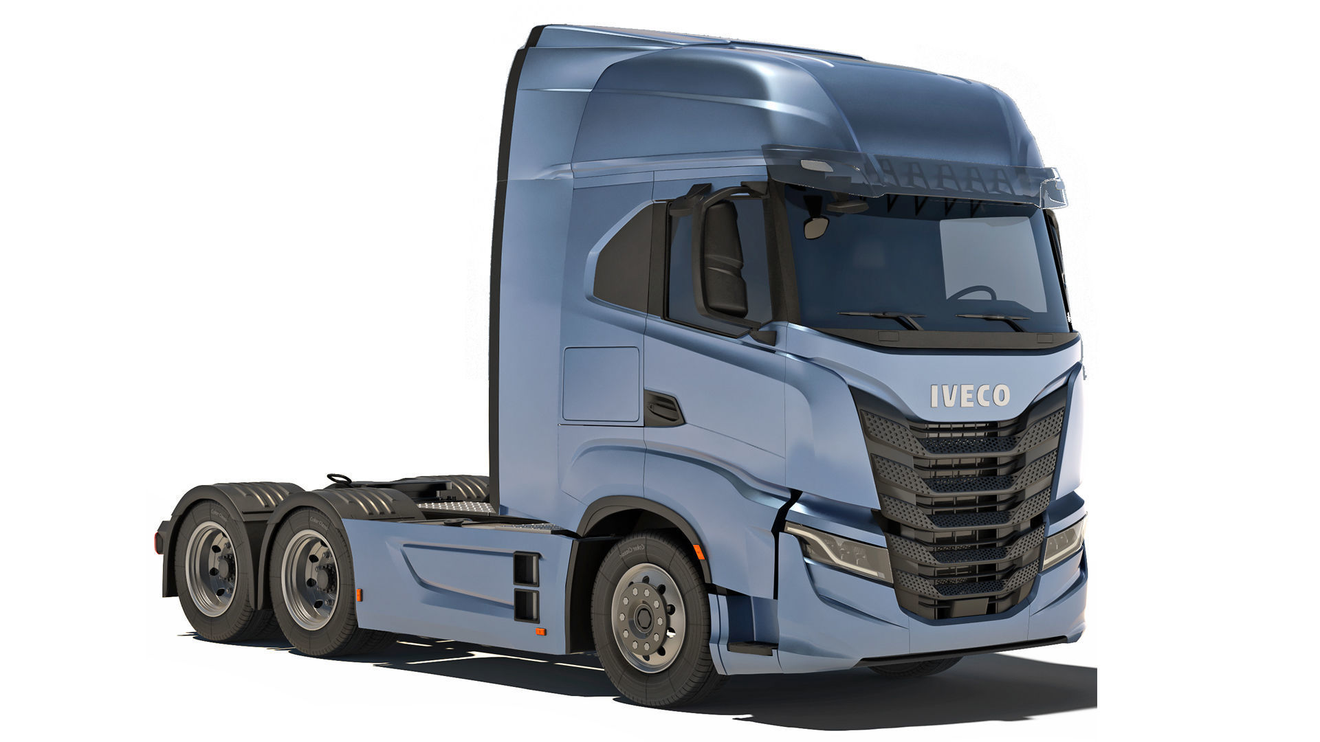 Iveco S-Way 570 6x2 2022 3D model | CGTrader