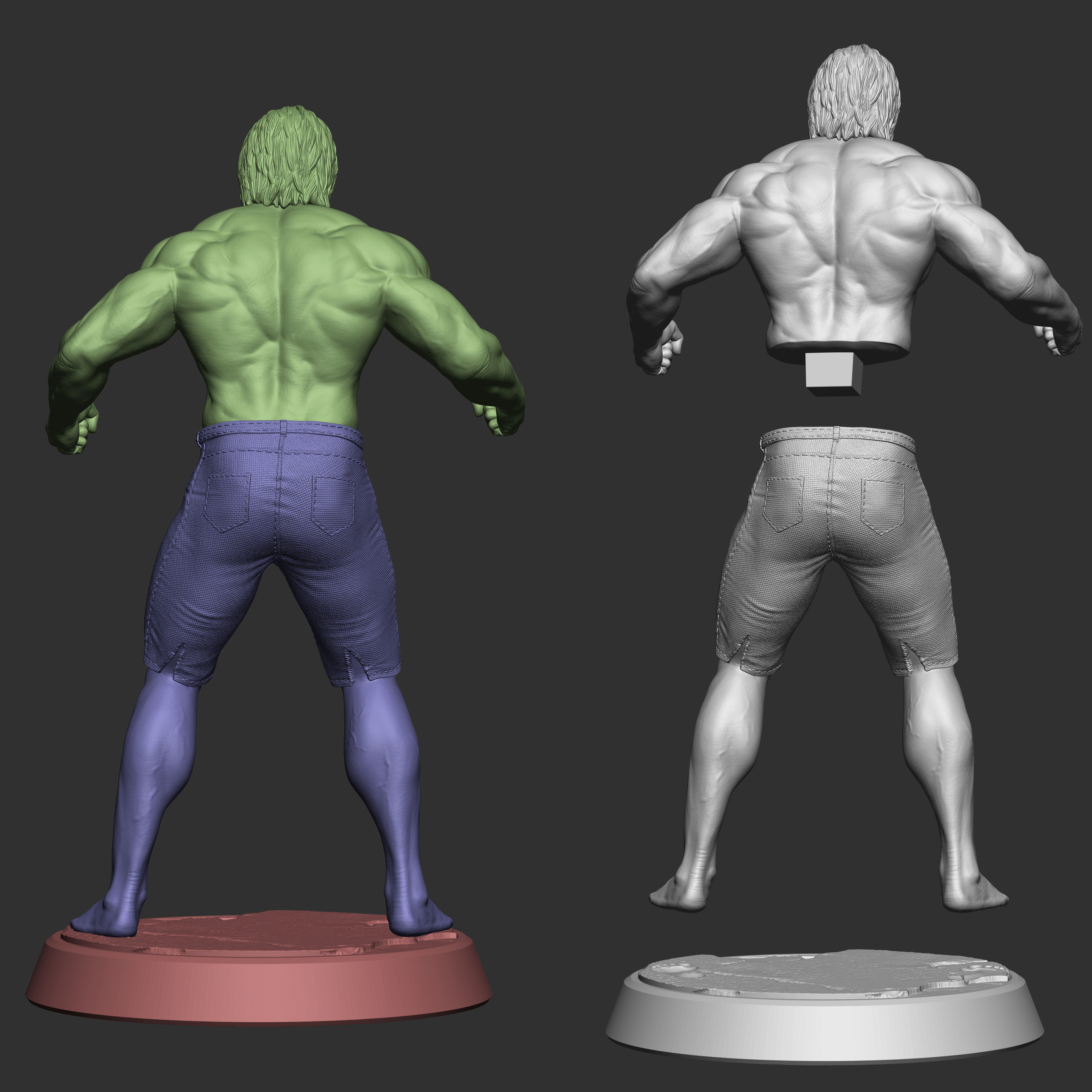 HULK LOU FERRIGNO 3D model 3D printable | CGTrader