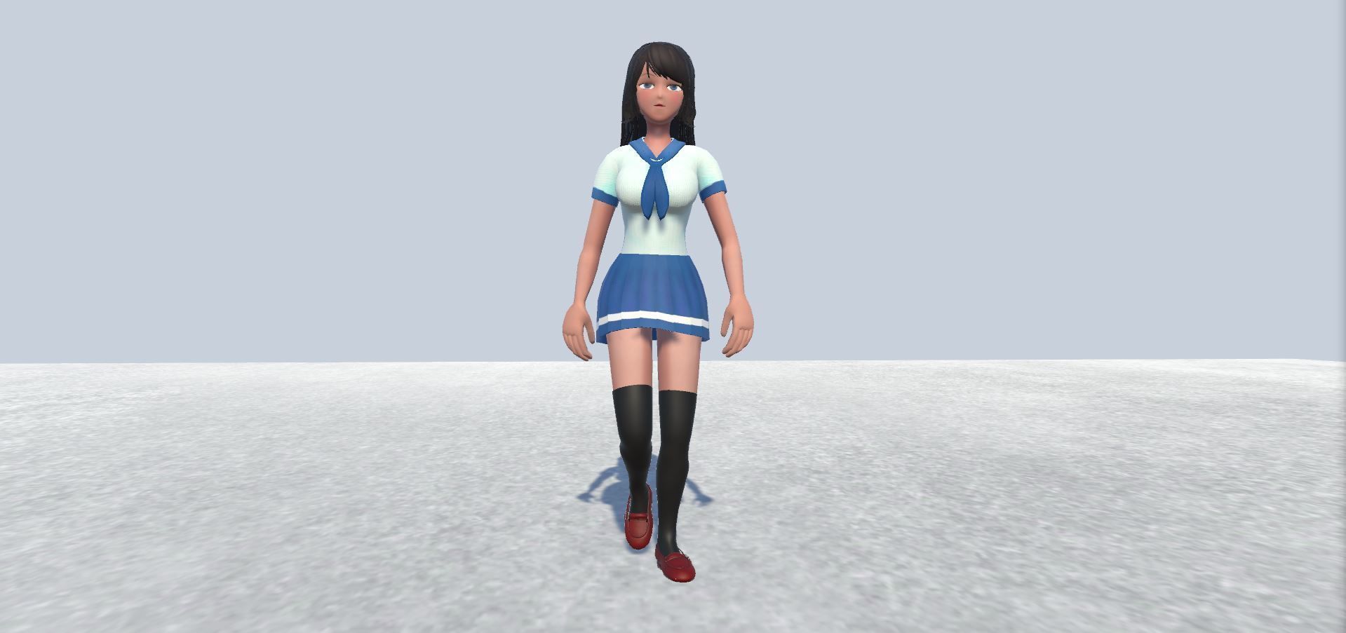 3D model Casual female Avatar Rigged Model VR / AR / low-poly | CGTrader