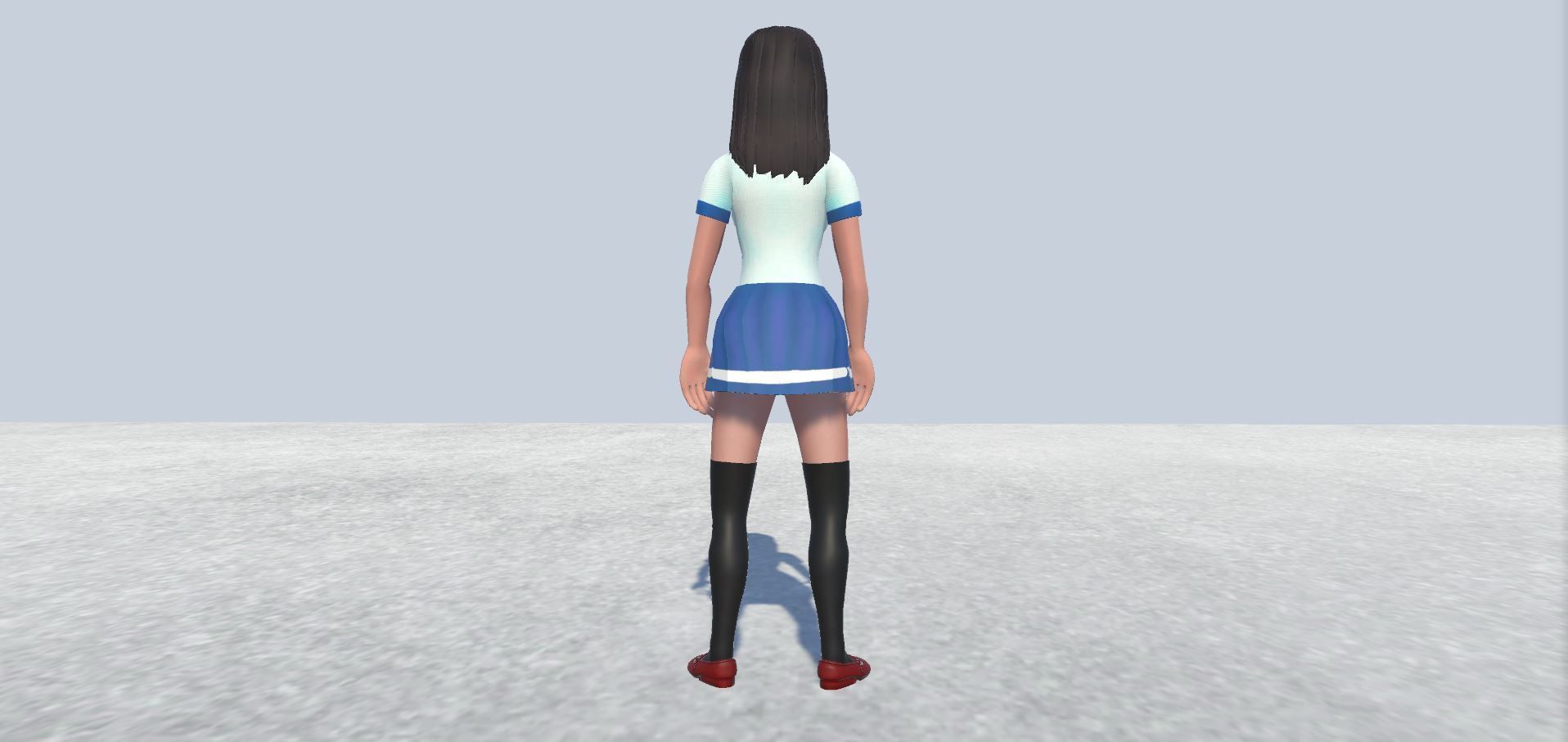 3D model Casual female Avatar Rigged Model VR / AR / low-poly | CGTrader