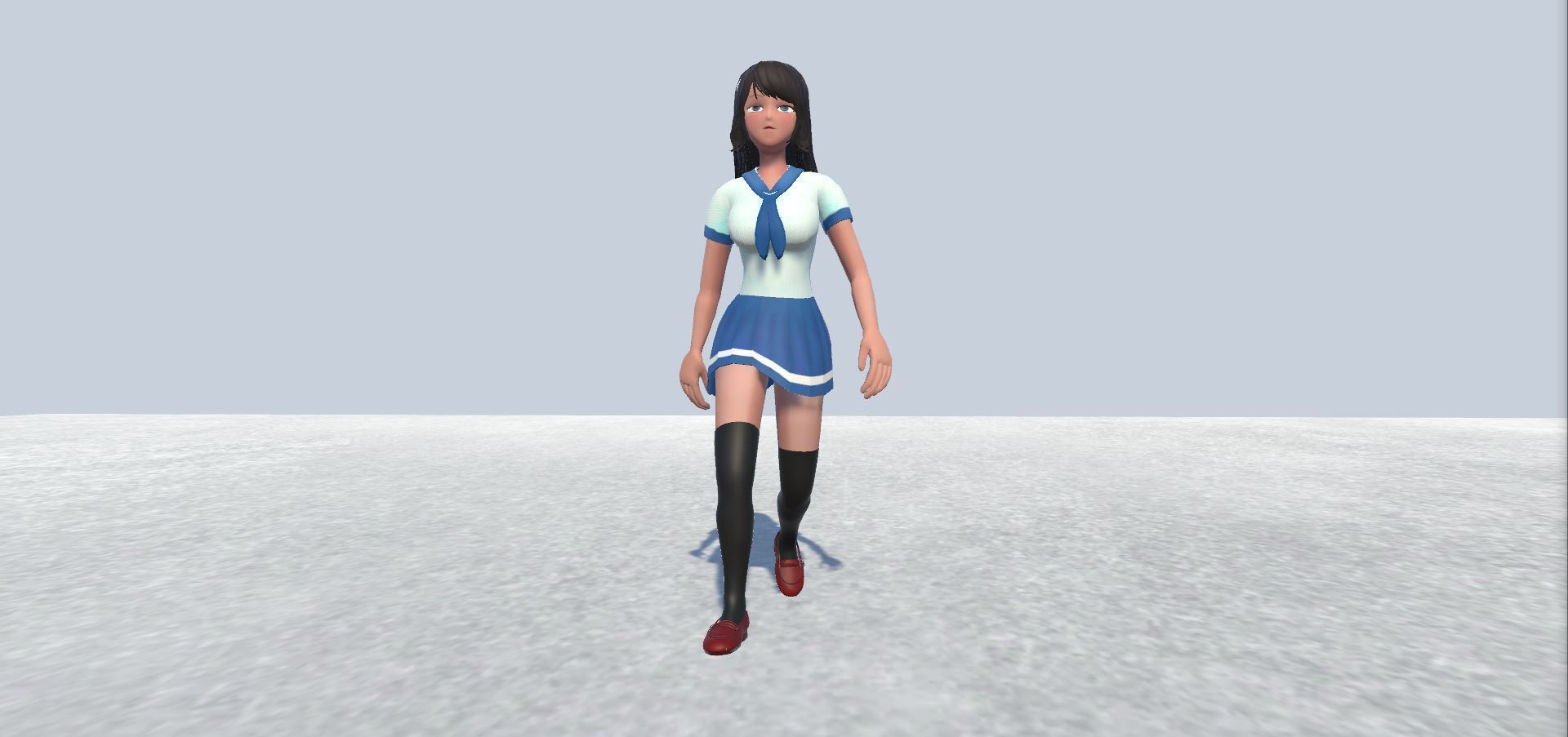 3D model Casual female Avatar Rigged Model VR / AR / low-poly | CGTrader