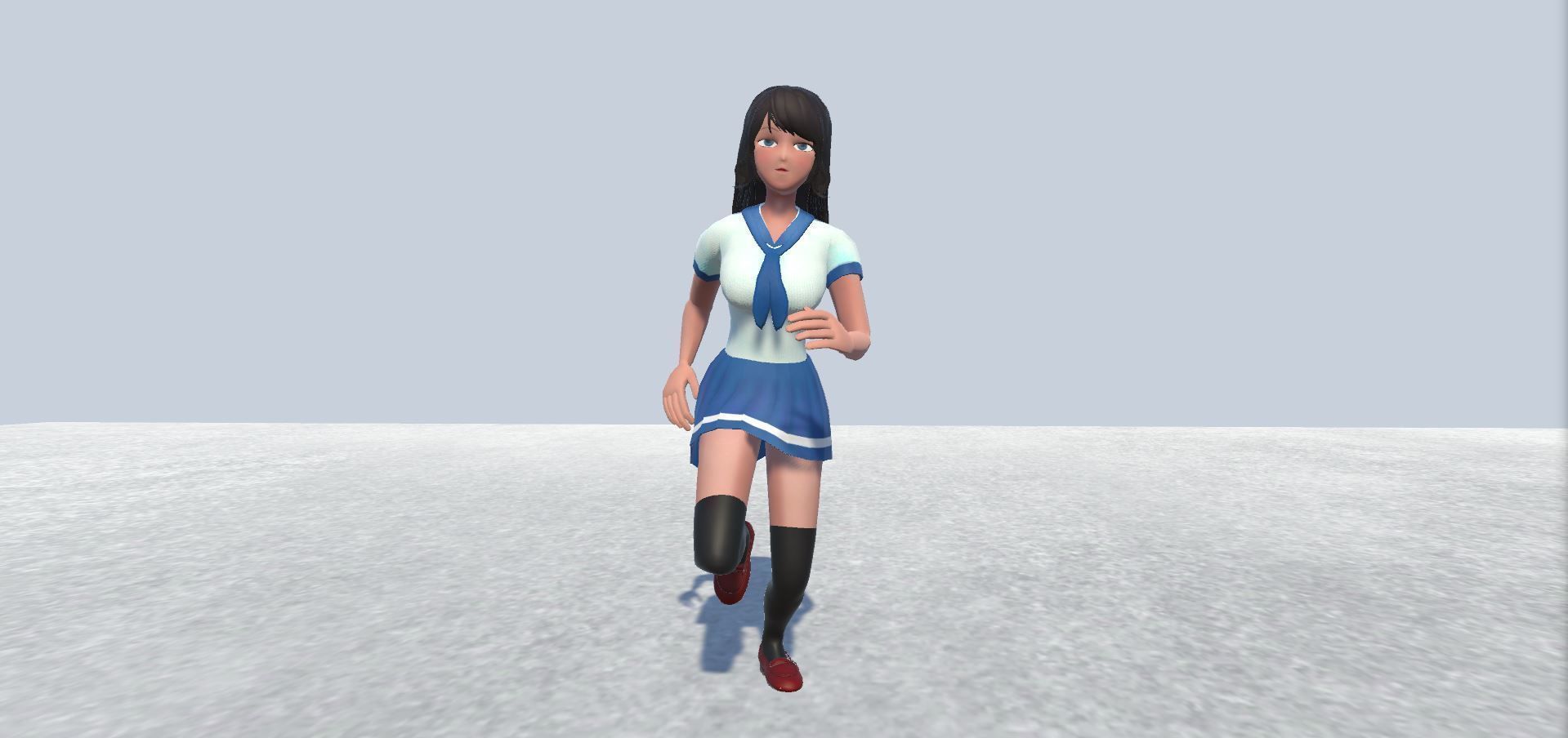 3D model Casual female Avatar Rigged Model VR / AR / low-poly | CGTrader