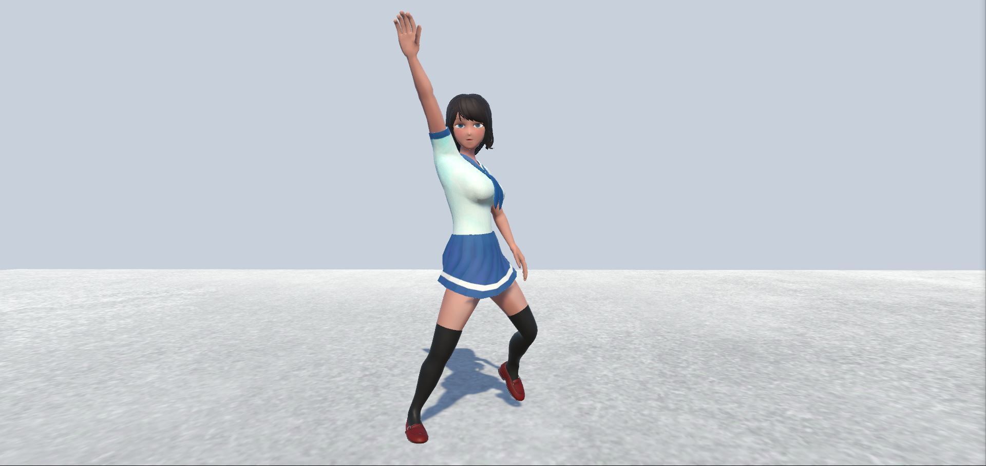 3D model Casual female Avatar Rigged Model VR / AR / low-poly | CGTrader