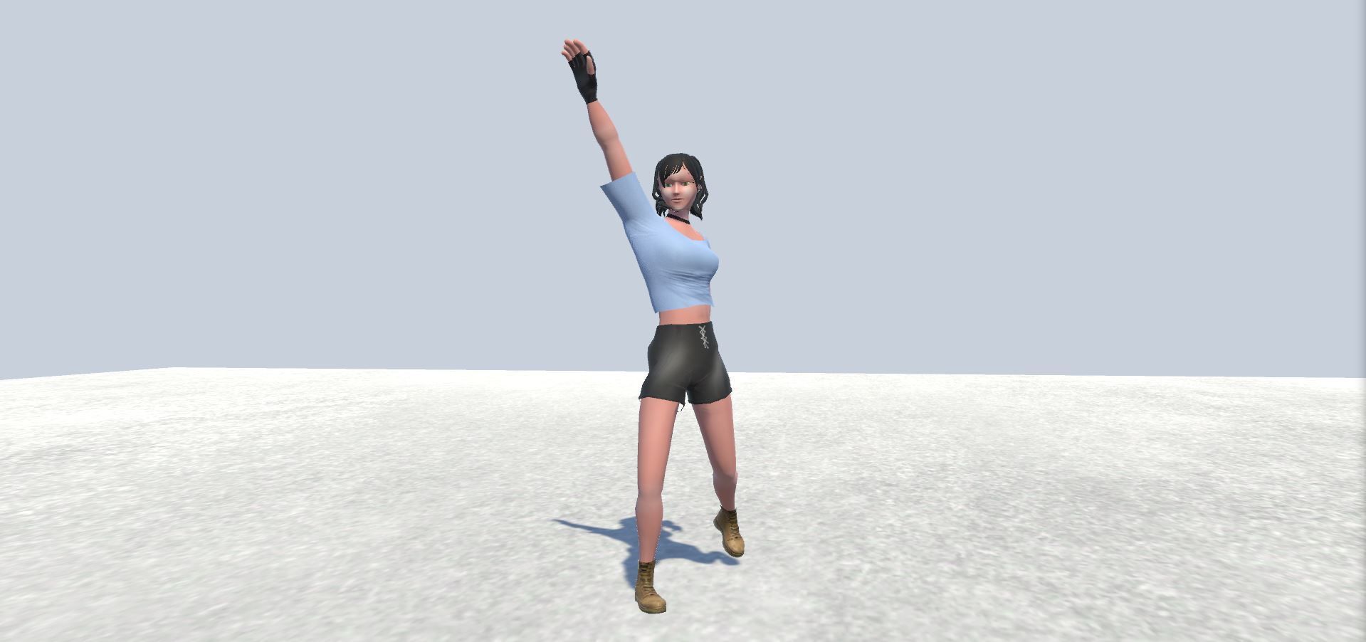 3D model Tennis Girl Model Rigged VR / AR / low-poly | CGTrader