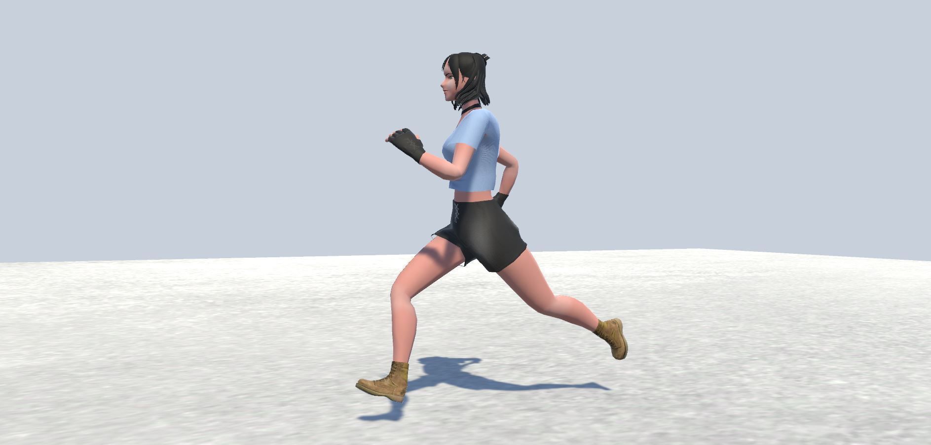 3D model Tennis Girl Model Rigged VR / AR / low-poly | CGTrader