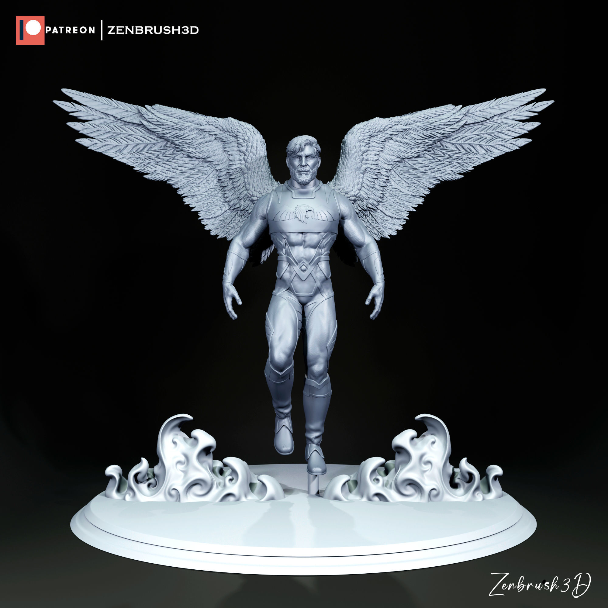 ANGEL - ARCHANGEL- 3D PRINTING 3D model 3D printable | CGTrader