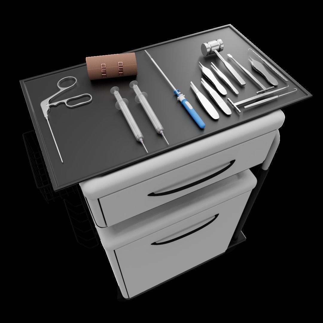 3D model Medical Equipment Trey VR / AR / low-poly | CGTrader