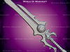 Anduin Wrynn Sword Cosplay World Of Warcraft - STL File 3D model 3D ...