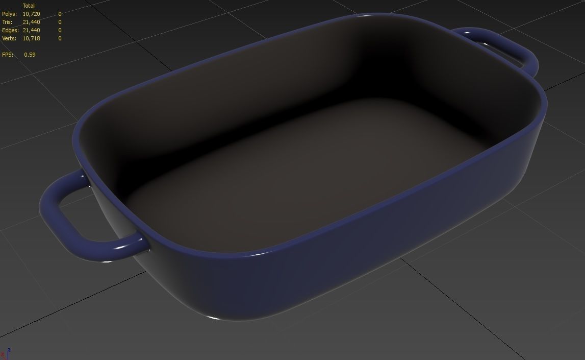 3D model Baking Dish M01 VR / AR / low-poly | CGTrader