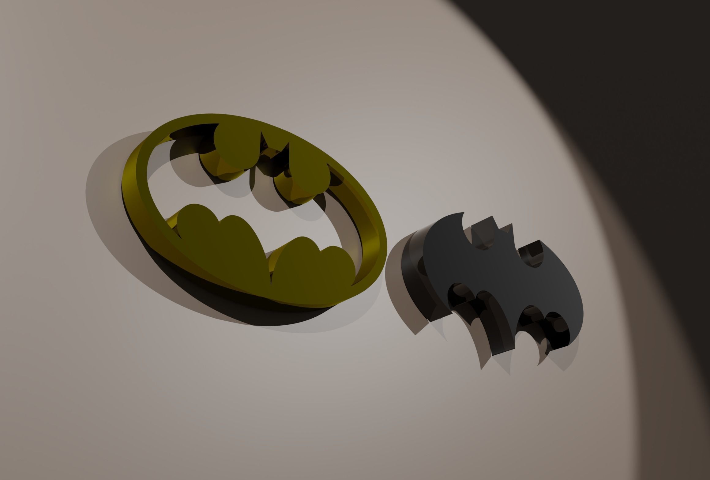High Quality Batman Logo Pack 3D model | CGTrader