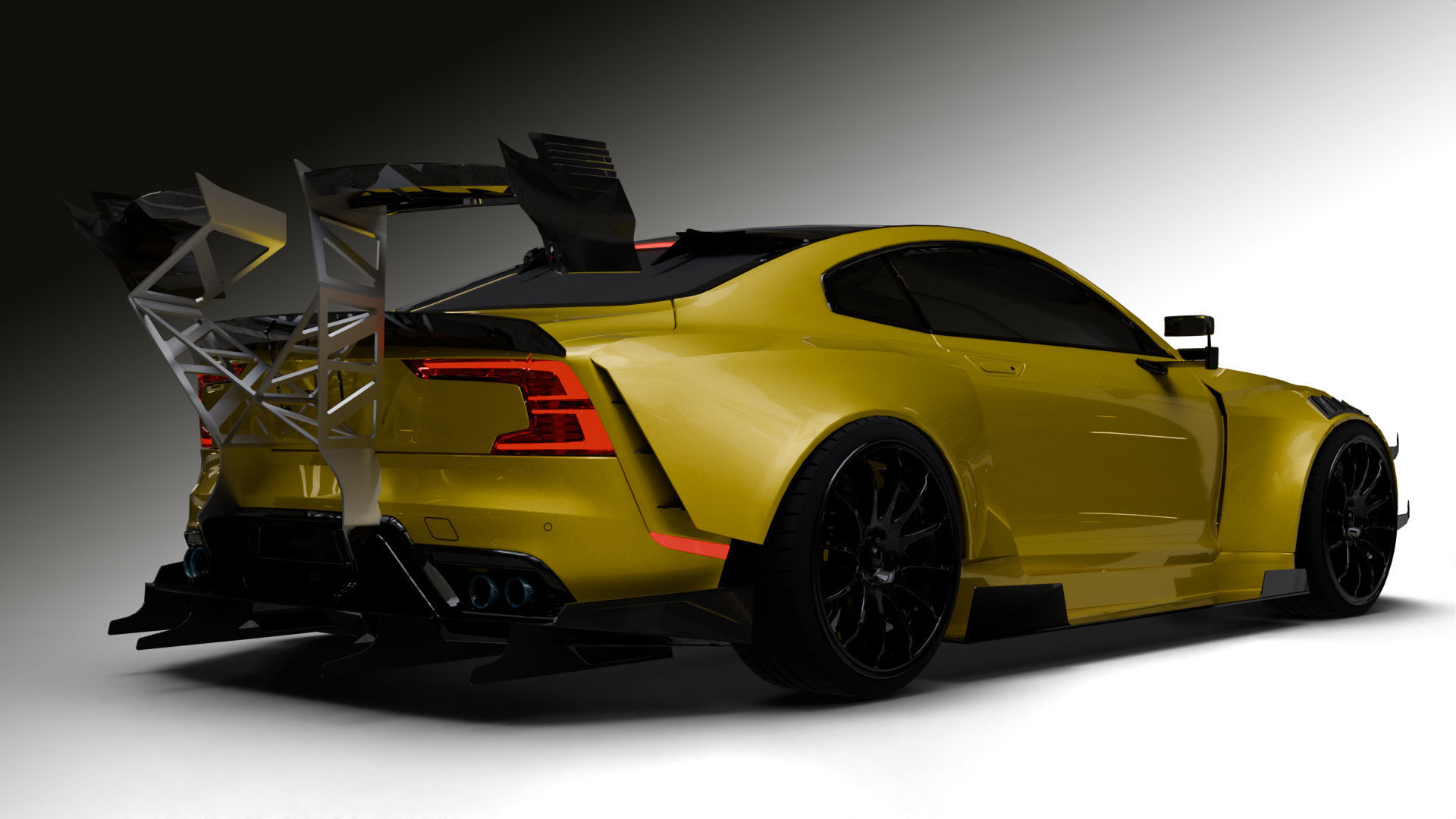 2020 Polestar 1 NFS 3D model rigged | CGTrader