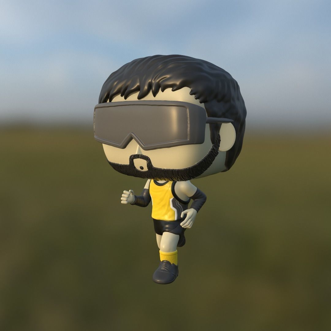 Funko Runner 3D model 3D printable | CGTrader