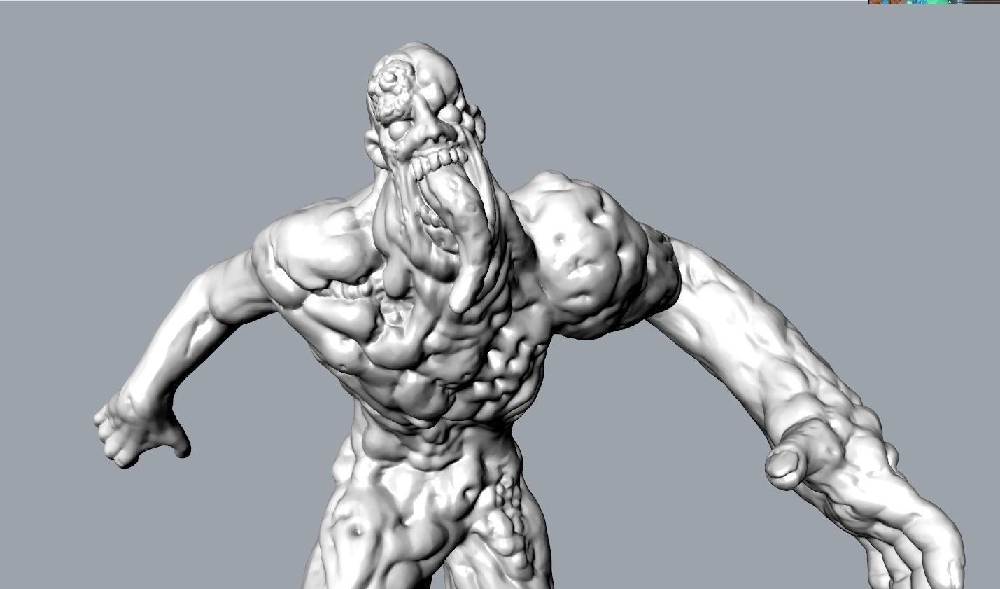 Wretch Abyssal Demon 3D model 3D printable | CGTrader