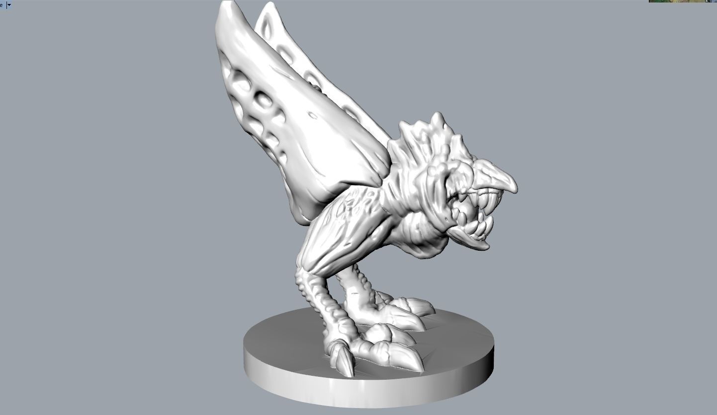 Chicken Demon 3D model 3D printable | CGTrader